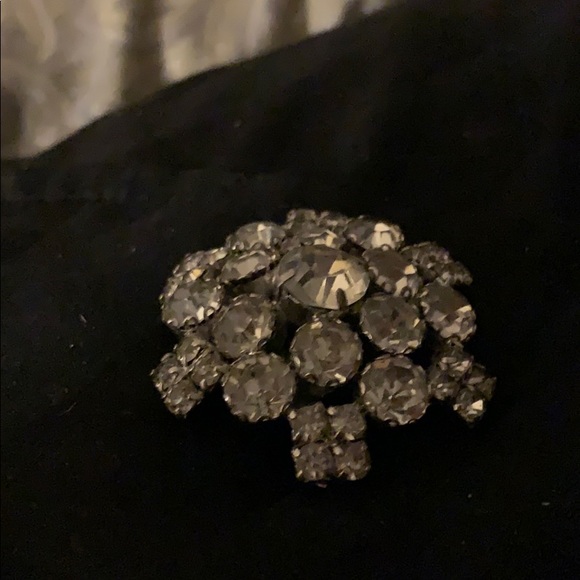 Jewelry | 193s Cut Crystal Pin | Poshmark